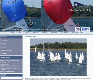 Ballyholme Sailing Club set sail with new website | Ardnet Online Limited
